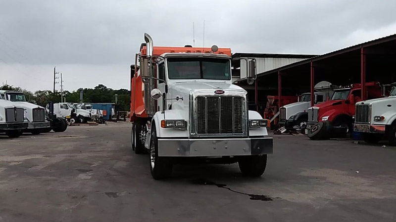 Super Dump / Super 18 Dump Truck for Sale - 2007 Peterbilt 365
